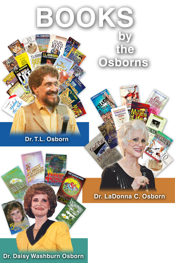 Complete Set of 38 Titles by T.L. Osborn, Daisy Washburn-Osborn, and L ...